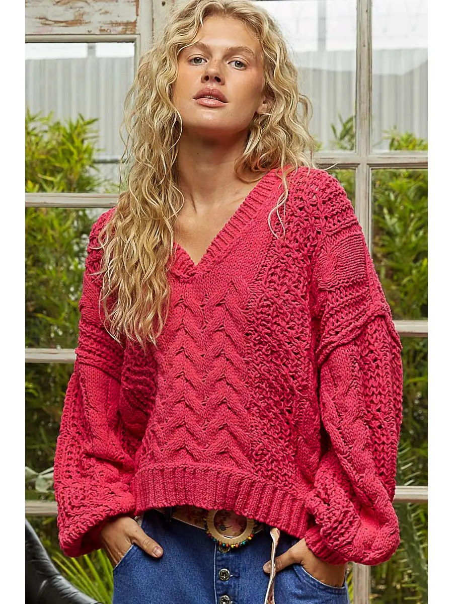 Wild Rose Sweater – Southern&Co.